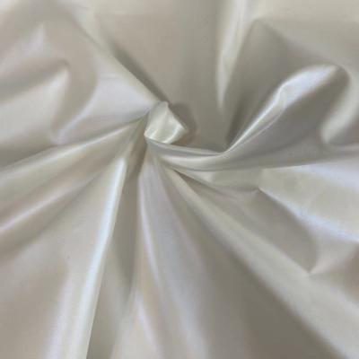 China 74GSM Polyester Taffeta Fabric 300t Colourful Hot Silver Foil for sale