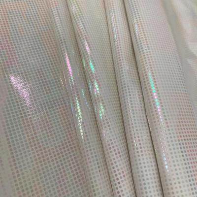 China 71 GSM Polyester Taffeta Fabric 320t Colourful Hot Silver Foil 50dx50d for sale