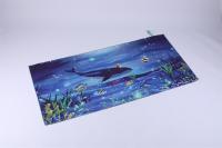 China Quick Dry Soft Beach Towel Blanket Sand Prevention Printed Polyester Towel for sale