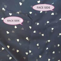 China High Twisted Printed Chiffon Fabric 85gsm 75Dx75D for sale