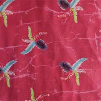 China 100gsm Polyester Printed Fabric Woven Microfiber Peach Plain for sale