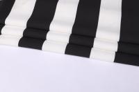 China Chiffon 180gsm Stripe Polyester Printed Fabric 180Dx180D for sale