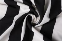 China Chiffon 180gsm Stripe Polyester Printed Fabric 180Dx180D for sale