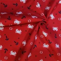 China 115gsm Polyester Printed Fabric Woven Microfiber Peach Twill for sale