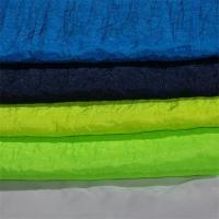 China 70gsm Nylon Woven Fabric Crinckle Taslon 70dx70d for sale