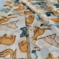 China Lady'S Blouses Polyester Flower Chiffon Fabric 75dx75d 95gsm for sale