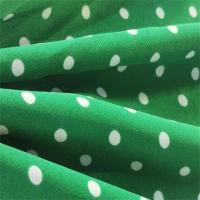 China 50dx50d 83gsm Polyester Chiffon Fabric Twill  Dot Printed for sale