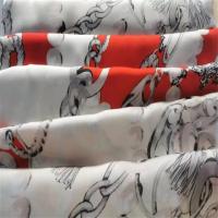 China 95gsm Polyester Chiffon Fabric Satin Chiffon Spandex Printed for sale