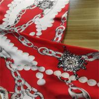 China 95gsm Polyester Chiffon Fabric Satin Chiffon Spandex Printed for sale