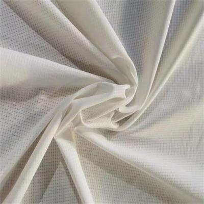 China 120gsm Hole Dot Chiffon Fabric Punching Style for sale