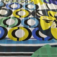 China Satin Stripe Chiffon Fabric 75dx75d 85gsm Polyester Chiffon for sale