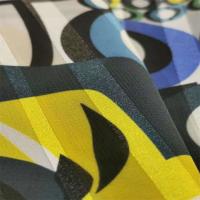 China Satin Stripe Chiffon Fabric 75dx75d 85gsm Polyester Chiffon for sale