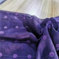 China 30dx30d 39gsm Polyester Chiffon Fabric Embroidery Crinckle Solid for sale
