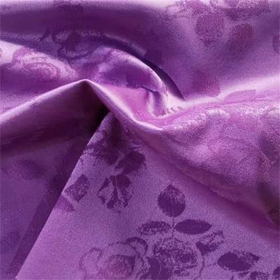 China Poly/Spandex  Satin Jaquard 50d*(50d+20d) 104gsm Polyester Chiffon Fabric for sale