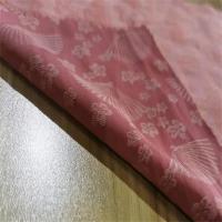 China Sea-Island Filament Fanshaped 50d*75d 90gsm Polyester Chiffon Fabric for sale