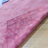 China Sea-Island Filament Fanshaped 50d*75d 90gsm Polyester Chiffon Fabric for sale