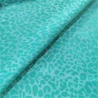 China Sea-Island Leopard Print 50d*65d 100gsm Polyester Chiffon Fabric for sale