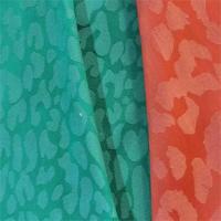 China Sea-Island Leopard Print 50d*65d 100gsm Polyester Chiffon Fabric for sale