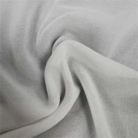 China 69gsm Polyester Chiffon Solid Fabric Crinckle 56 