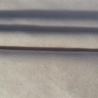 China 155gsm Satin Polyester Suede Fabric Woven 75dX160dX2 for sale