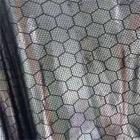 China Hot Foil Silver 100% Polyester Taffeta Fabric 290t 65GSM for sale