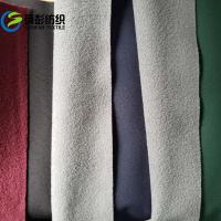 China Plain 280gsm Polyester Soft Shell Fabric Water Resistance for sale