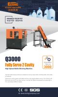 China 2 Cavity PET Bottle Blowing Molding Machine 380V Full Automatic for sale