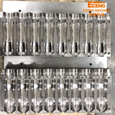 China Custom PET Bottle Blowing Mold ISO9001 DIN1.2344 Steel 1-4 Cavity for sale