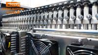 China Automatic PET Bottle Blow Molding Machine Single Mold Linear 2500BPH 4 Cavity for sale