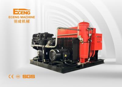 China High Pressure Screw Air Compressor 40bar 10.0m3/min 105kw Booster Combined for sale