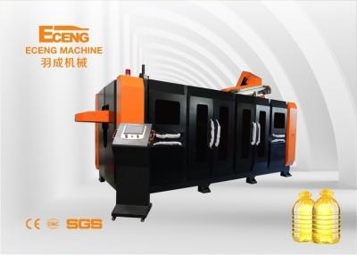 China 49kW 5L PET Stretch Blow Moulding Machine 6.2x2.4x2.4m 4 Cavity for sale