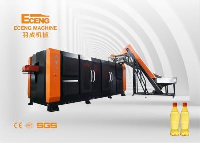 China PET Stretch Blowing Machine 6 Cavity 2L Plastic Bottle Molding 6100KG for sale