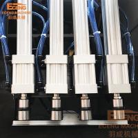 China 3000BPH Semi Auto PET Bottle Blowing Machine 4 Cavity 2L Water Bottle Blower for sale