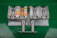 China PLC Controlled Fully Automatic PET Bottle Blowing Machine 2 Cavity 3500 BPH for sale