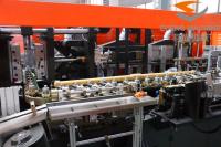 China Orange 4 Cavity Plastic Automatic PET Bottle Blowing Machine 9kg/Cm2 for sale