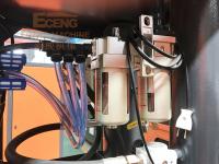 China 1 Cavity Semi Auto Bottle Blowing Machine 5000ml PET Preform Blowing for sale