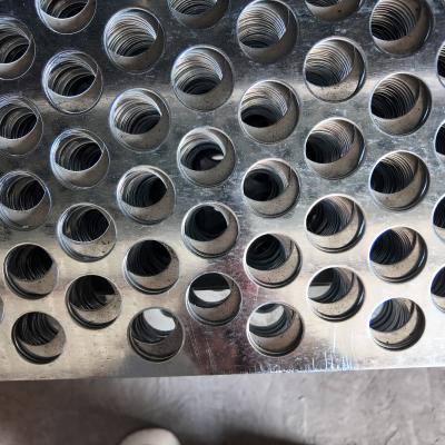 China Galvanized Perforated Metal Sheet 1000x2000mm Round Holes 0.5-3mm Thick for sale