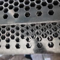 China Galvanized Perforated Metal Sheet 1000x2000mm Round Holes 0.5-3mm Thick for sale