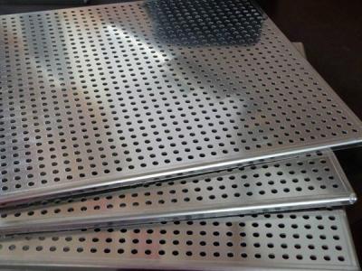 China 1500x2000mm Curved Perforated Steel Sheet for Store Decoration for sale