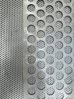 China 1500x2000mm Curved Perforated Steel Sheet for Store Decoration for sale