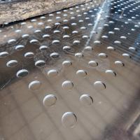 China Silver Plum Blossom Perforated Aluminum Plate 0.8-3mm for Park Decoration for sale