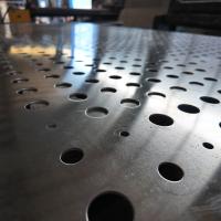 China Silver Plum Blossom Perforated Aluminum Plate 0.8-3mm for Park Decoration for sale