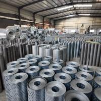 China 1000x20000mm Perforated Metal Coil for Balcony Base Plates 304 Stainless Steel 0.5-2mm for sale
