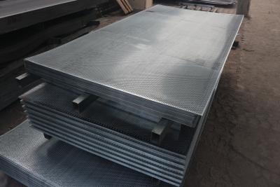 China 1000x2000mm Perforated Slotted Metal Sheet 304 Stainless Steel 2mm Hole for sale