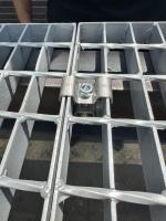 China Custom Steel Grating Stair Gutter Cover for Drainage 25mm Hole Size for sale
