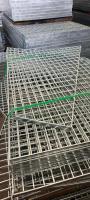 China Custom Steel Grating Stair Gutter Cover for Drainage 25mm Hole Size for sale