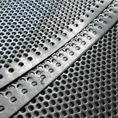 China 1mm Galvanized Steel Perforated Metal Fence Panel 1000x2000mm R12mm Round Hole for sale