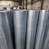 China Stainless Steel Perforated Metal Panels 0.5-3mm Round Hole Custom Patterns for sale