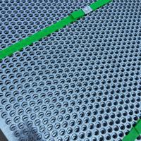 China 30 Hole Perforated Metal Sheet Precision CNC Processed Customizable Size Material for sale