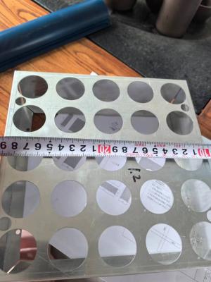 China 30 Hole Perforated Metal Sheet Precision CNC Processed Customizable Size Material for sale